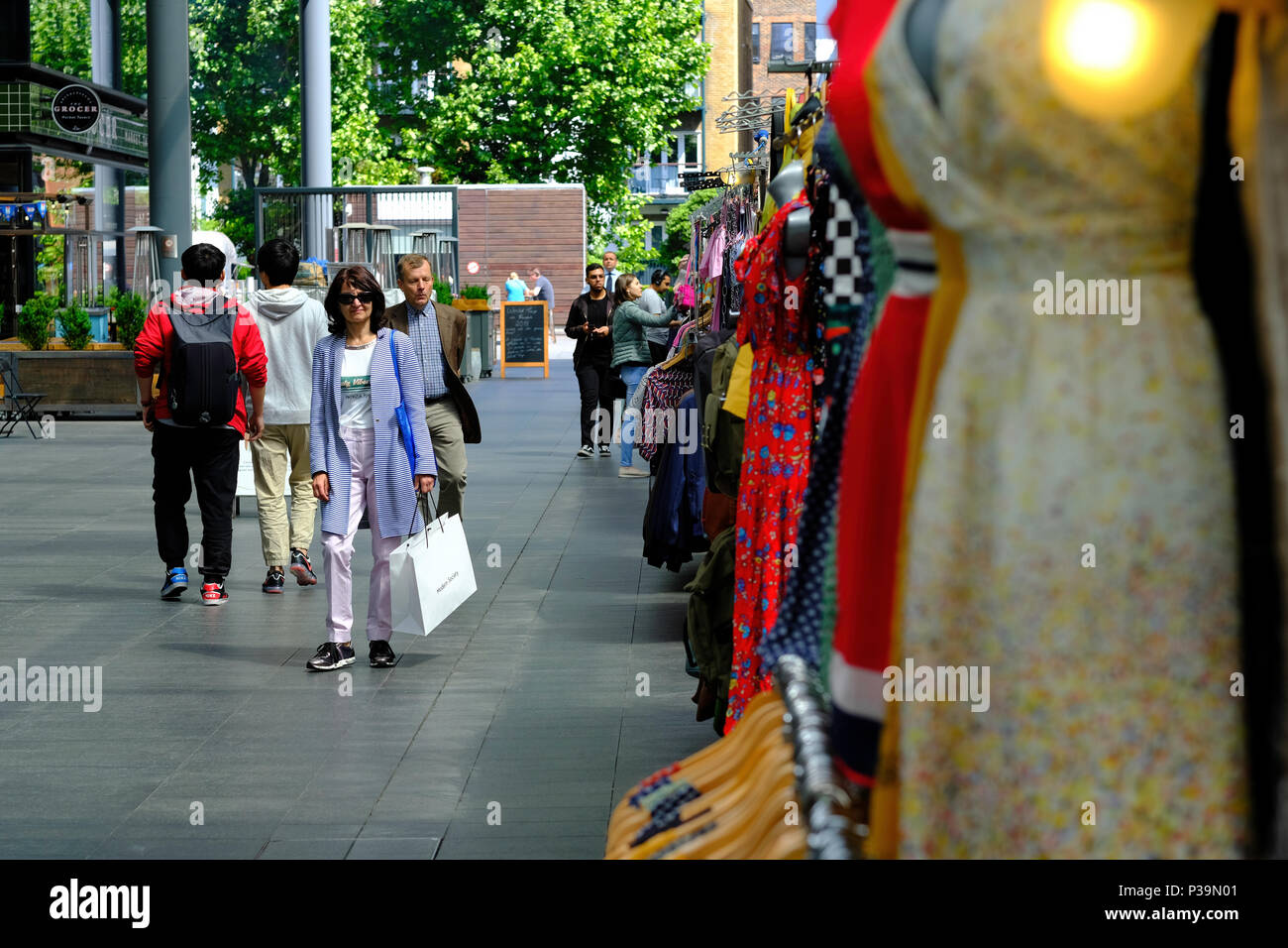 Spitalfields Market London Shops High Resolution Stock Photography and ...