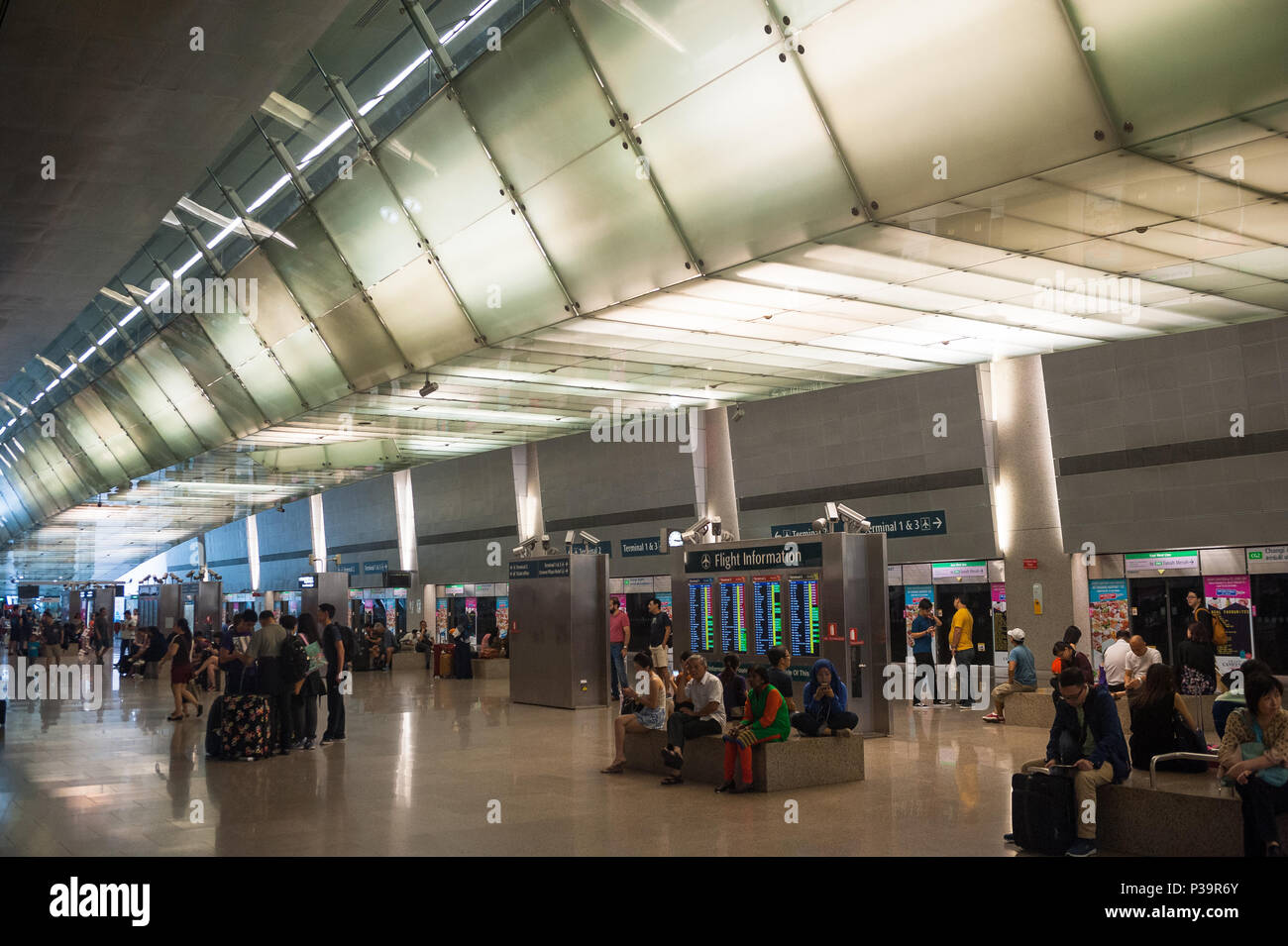 Changi airport subway station hi-res stock photography and images - Alamy