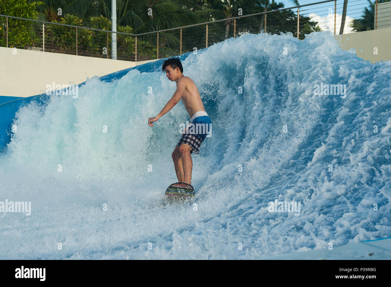Sentosa island water park hi-res stock photography and images - Alamy