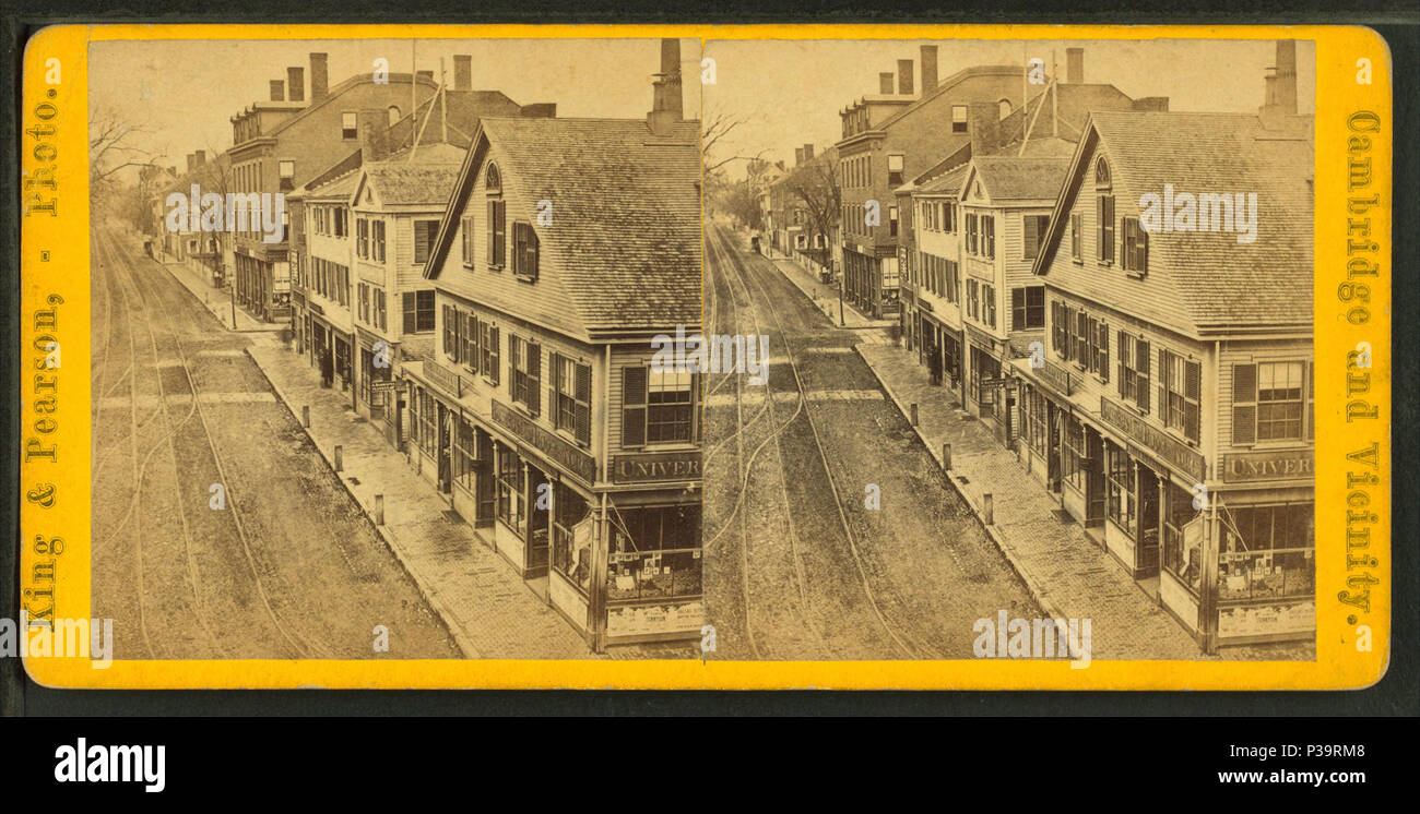 Harvard square cambridge hi-res stock photography and images - Alamy