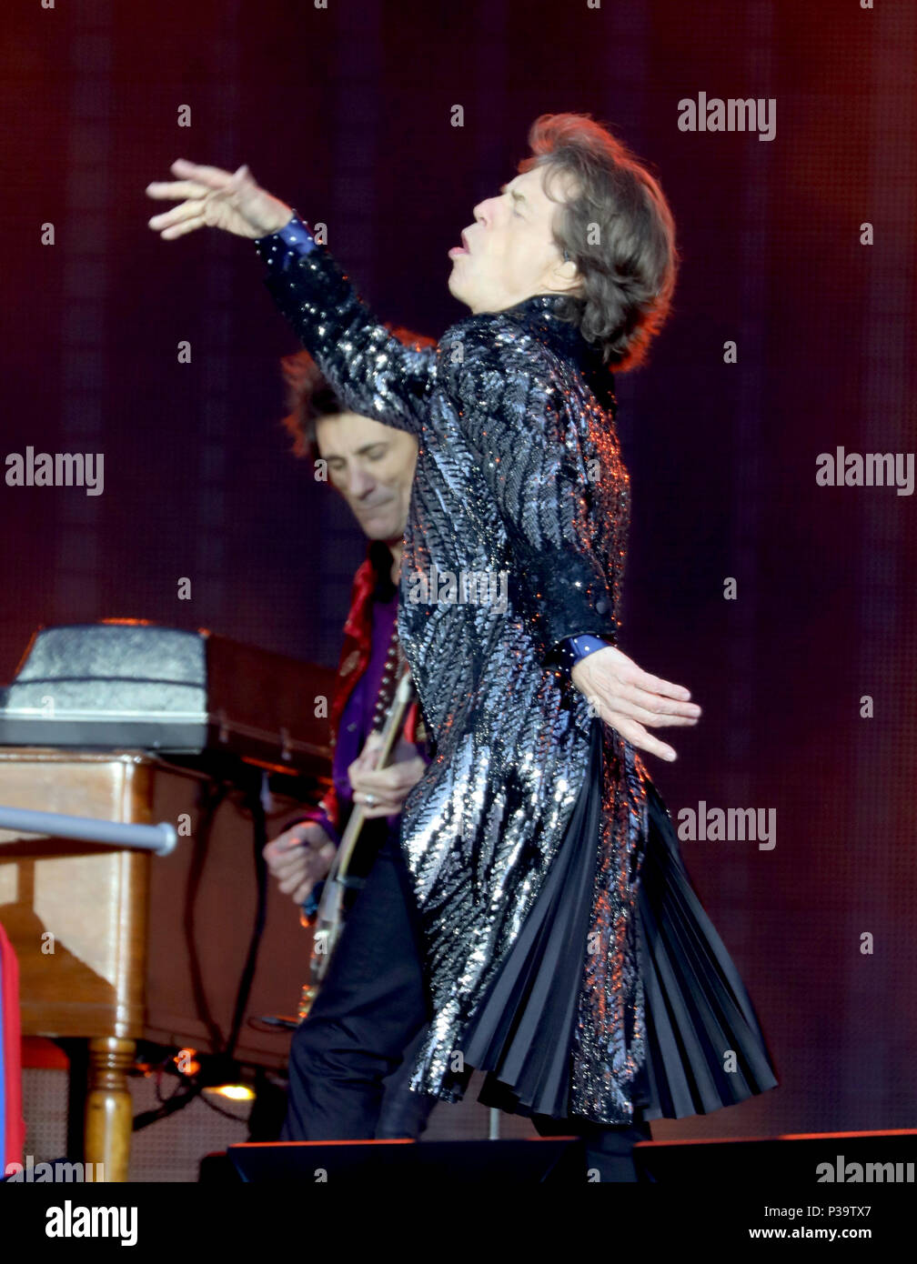 Rolling Stones No Filter tour opening night in Dublin Featuring: Mick ...