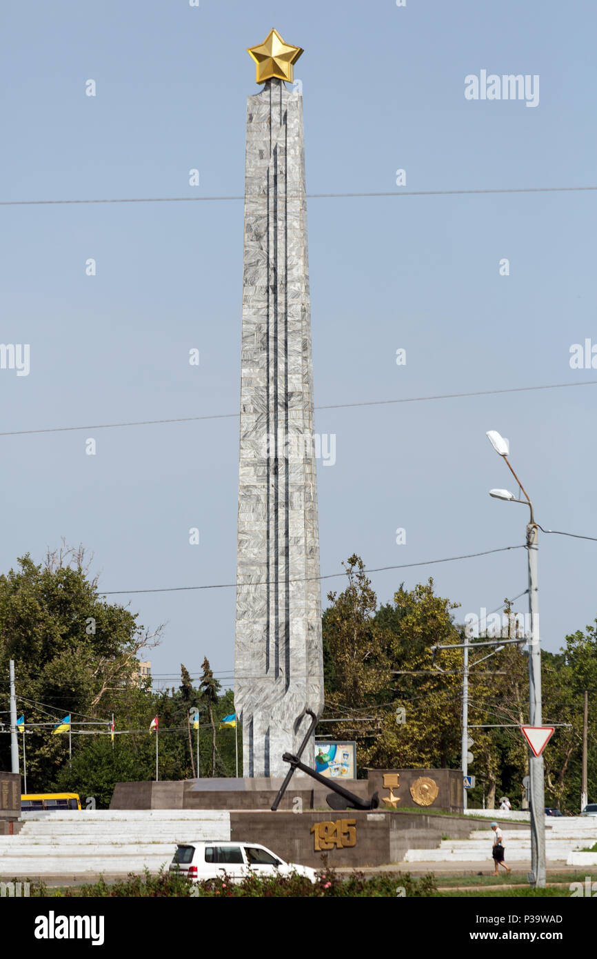 Odessa, Ukraine, memorial battle of Odessa in 1941 Stock Photo - Alamy