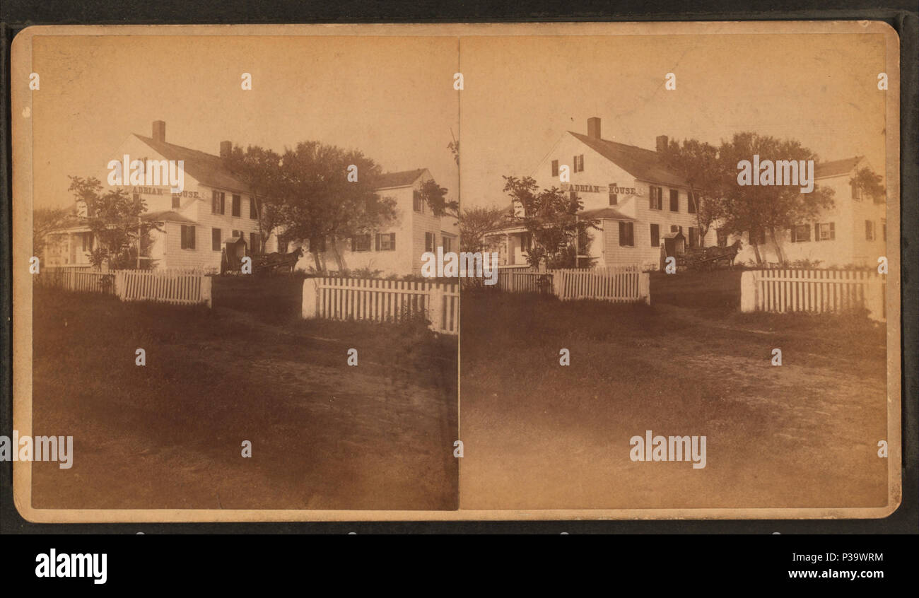 16 Adrian House, Block Island, by H. Q. Morton Stock Photo - Alamy