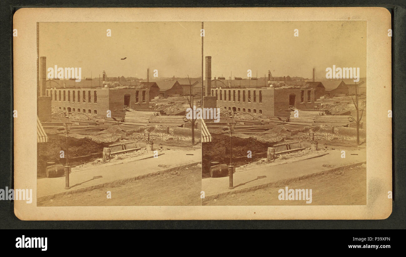 . After great fire of May 30, '75. Alternate Title: Views in ...