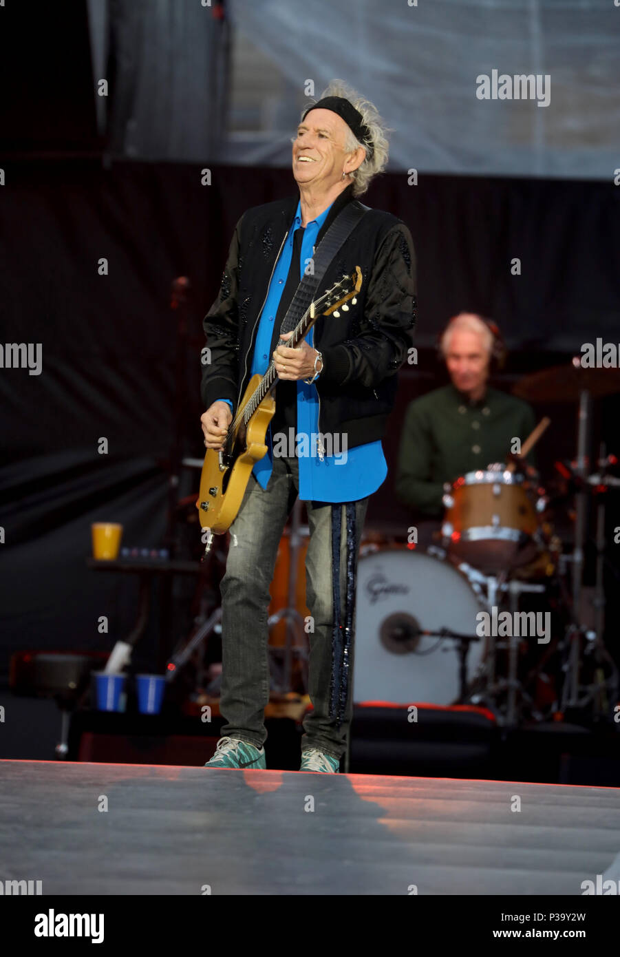 Rolling Stones No Filter tour opening night in Dublin Featuring: Keith ...