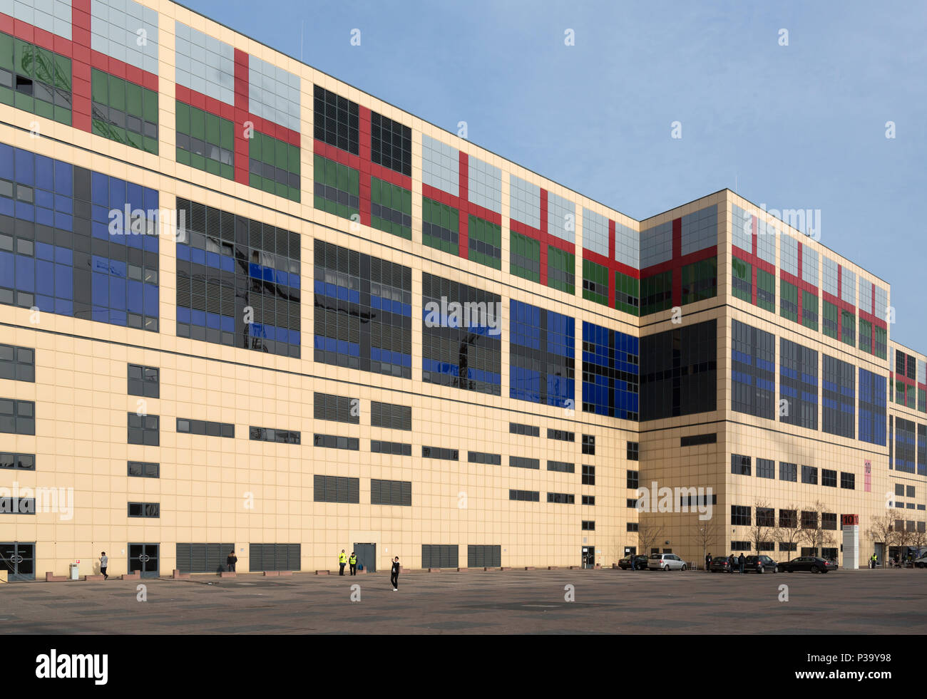 Frankfurt, Germany, exhibition halls at the Frankfurt Exhibition Center ...