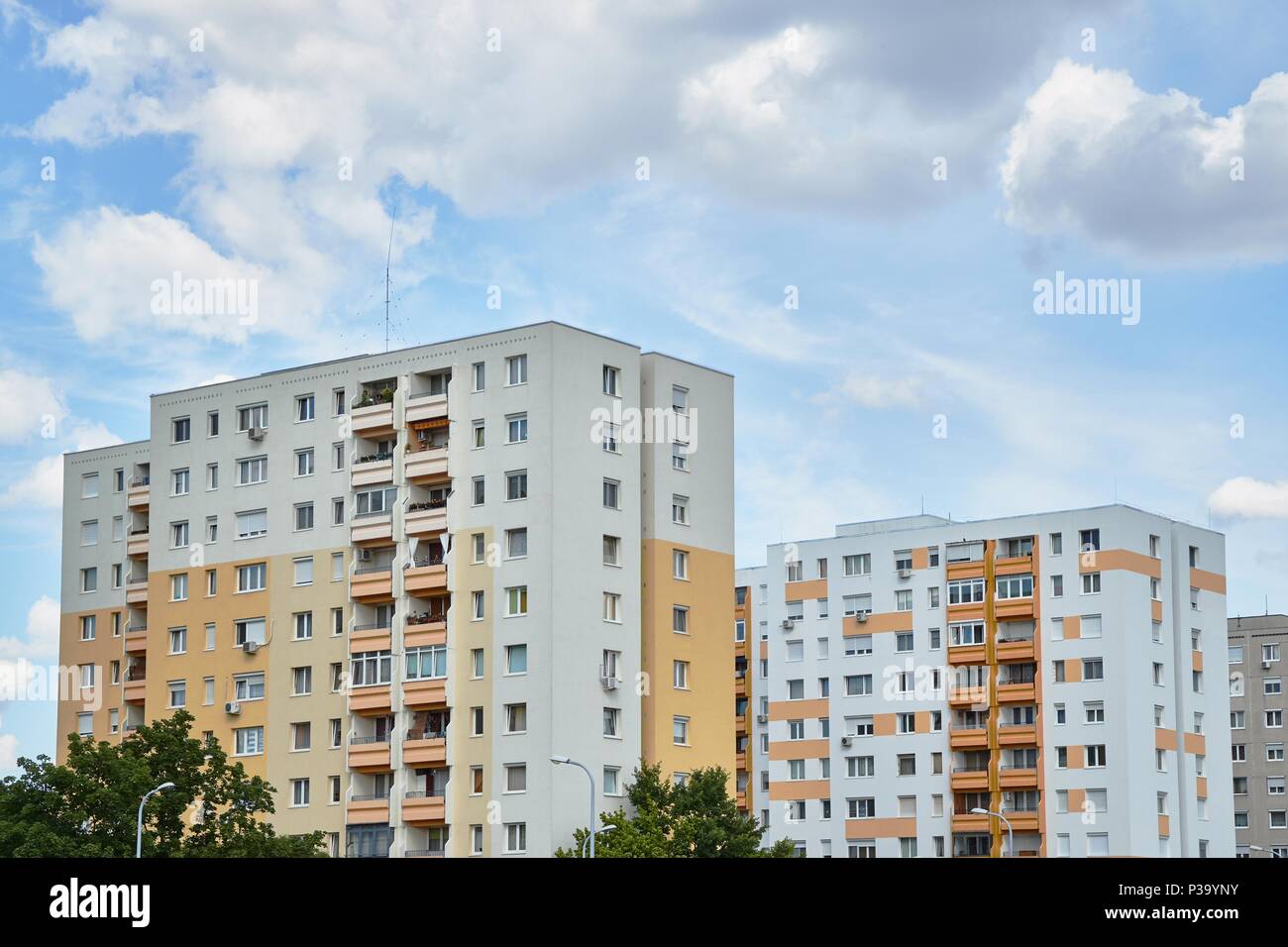 Block of Flats Stock Photo - Alamy