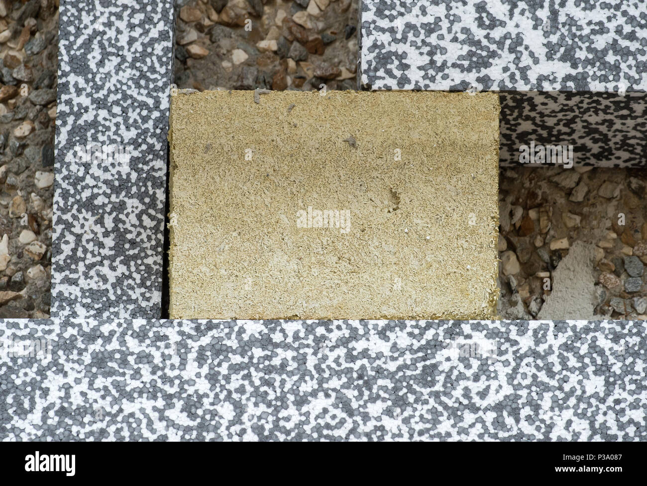 Berlin, Germany, installation of thermal insulation on a building Stock ...