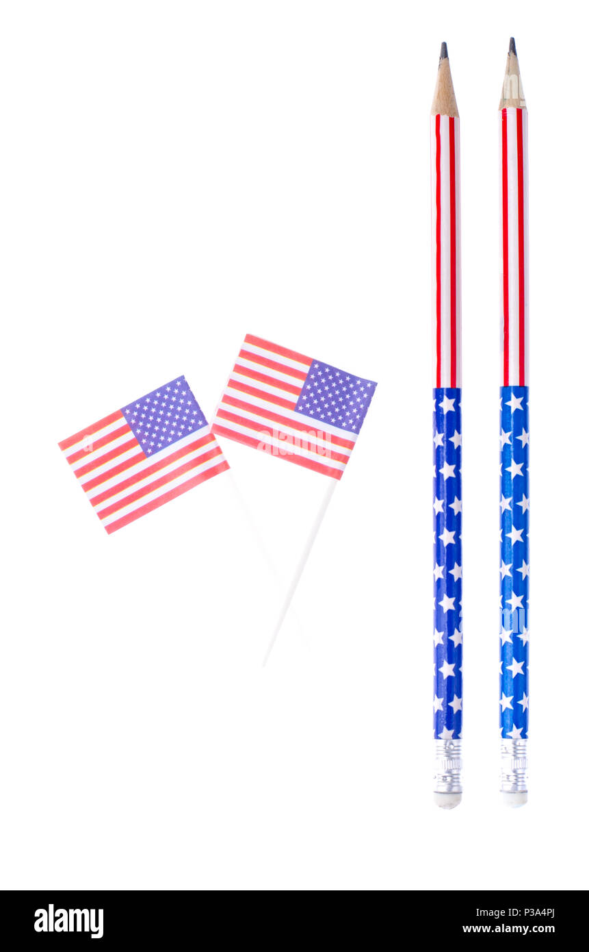 American flag pencil drawing hi-res stock photography and images - Alamy