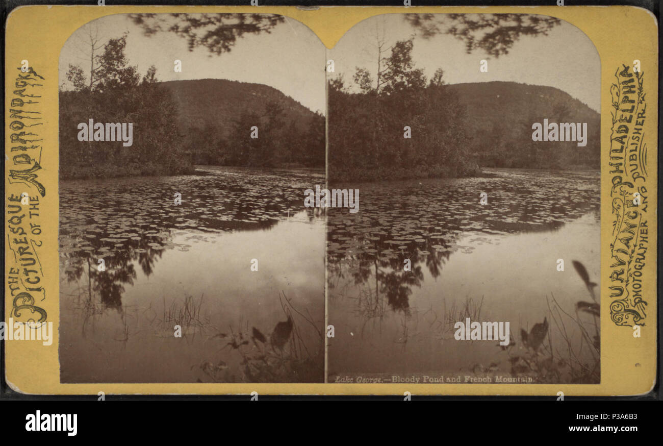 Lake george bloody pond hi-res stock photography and images - Alamy