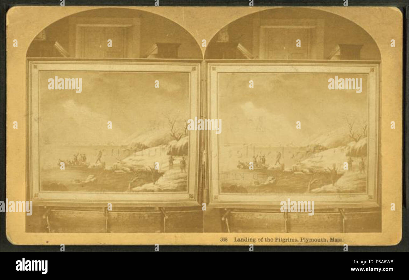 Mayflower ship illustration hi-res stock photography and images - Alamy