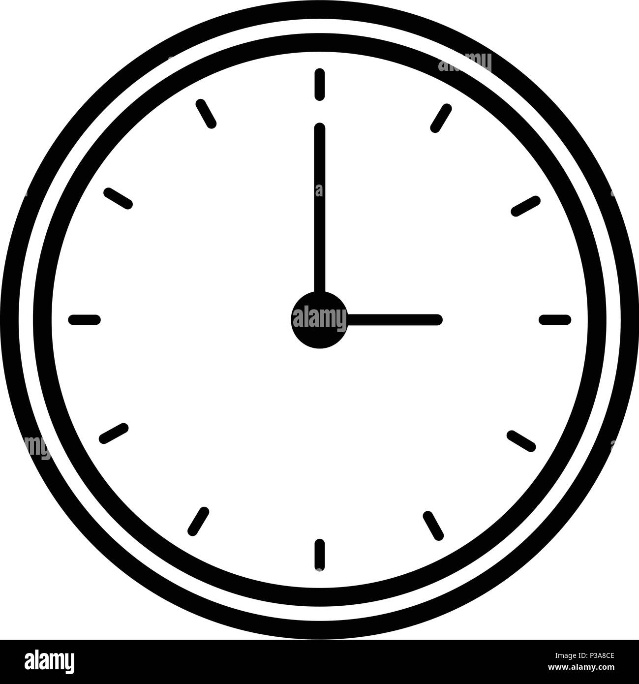 Wall watch. Business icon Stock Vector Image & Art - Alamy