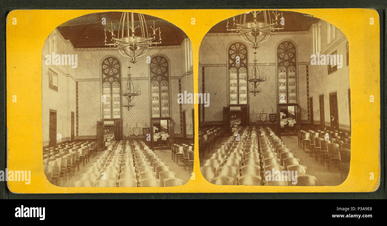 155 Interior Baptist Chapel, by H. M. Ramsdell 2 Stock Photo - Alamy