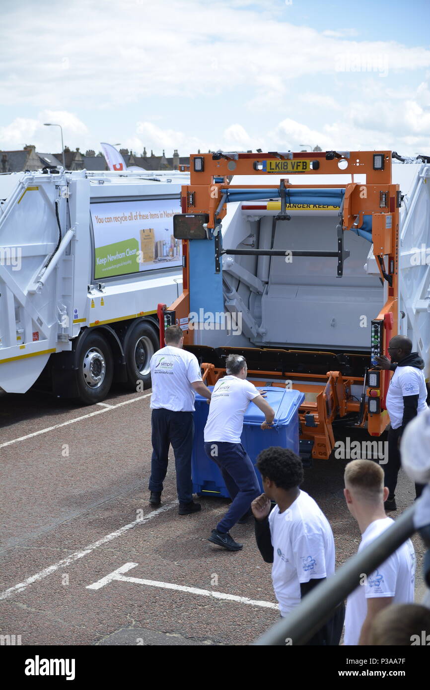 National Refuse Championships, Weston Super-Mare, England, 2018 Stock ...