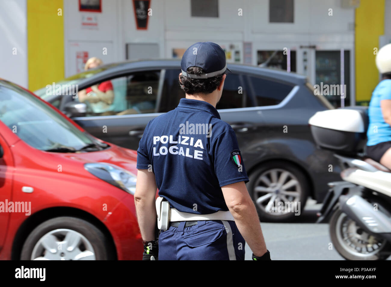 Italian policeman hi-res stock photography and images - Alamy