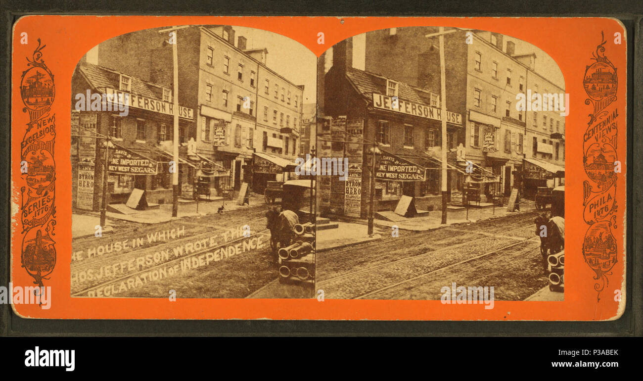 Declaration house philadelphia hi-res stock photography and images - Alamy