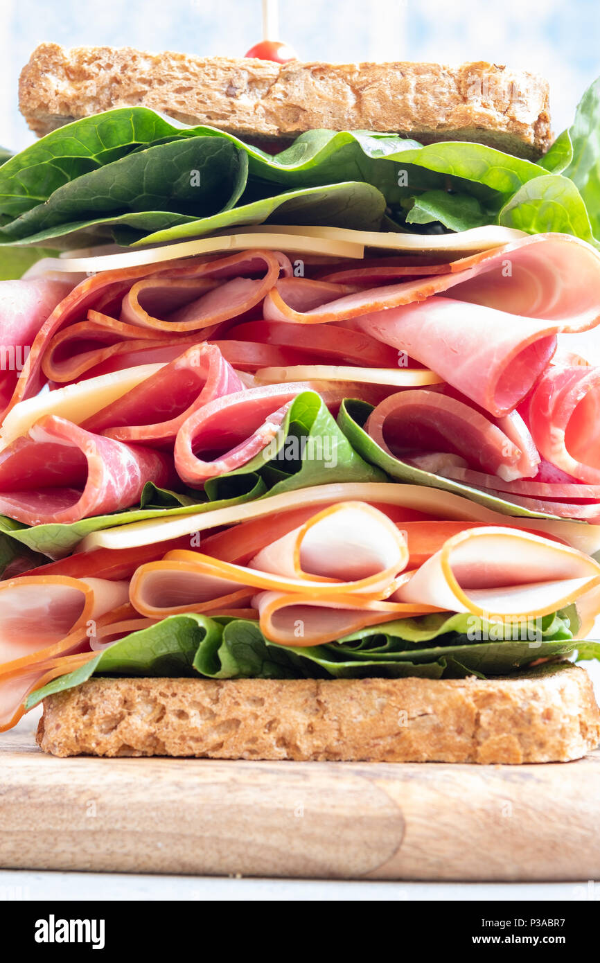 Big appetizing fast food ham hi-res stock photography and images - Alamy