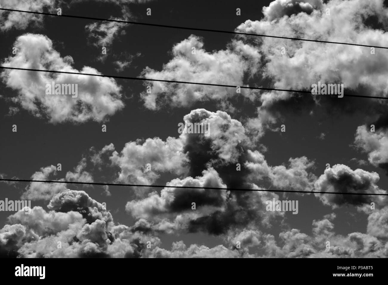 Abstract lines in the sky Stock Photo - Alamy