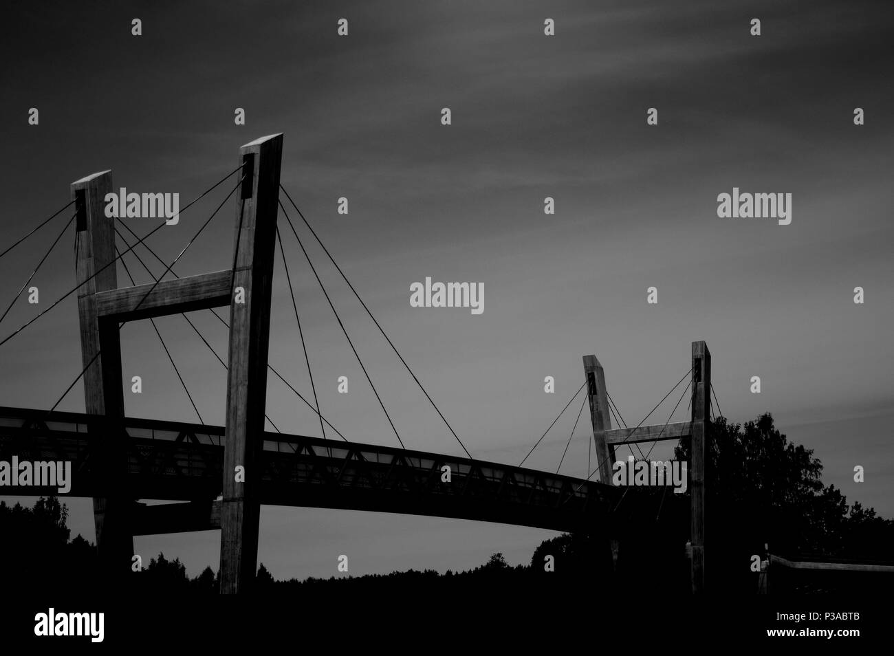 Bridge structure image Stock Photo - Alamy