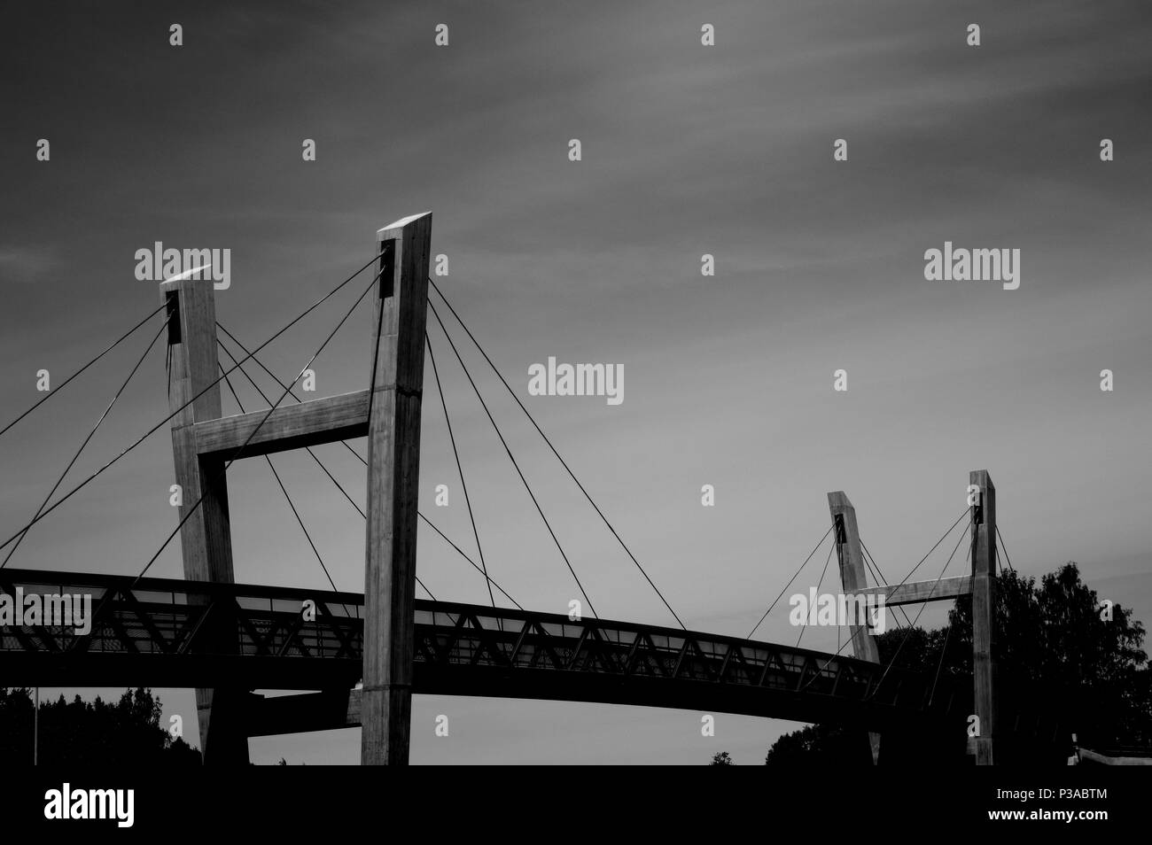 Bridge structure image Stock Photo - Alamy