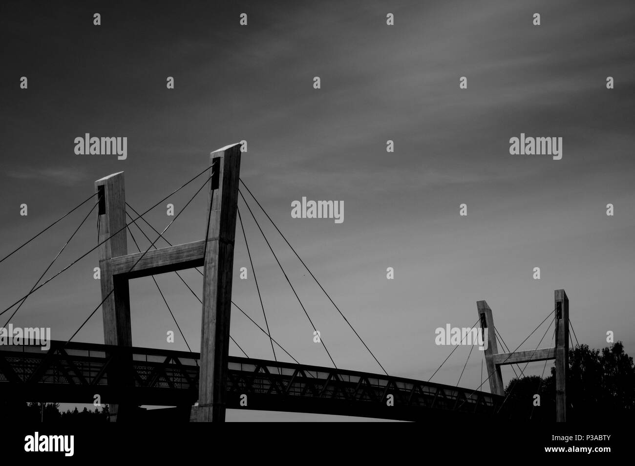 Bridge structure image Stock Photo - Alamy