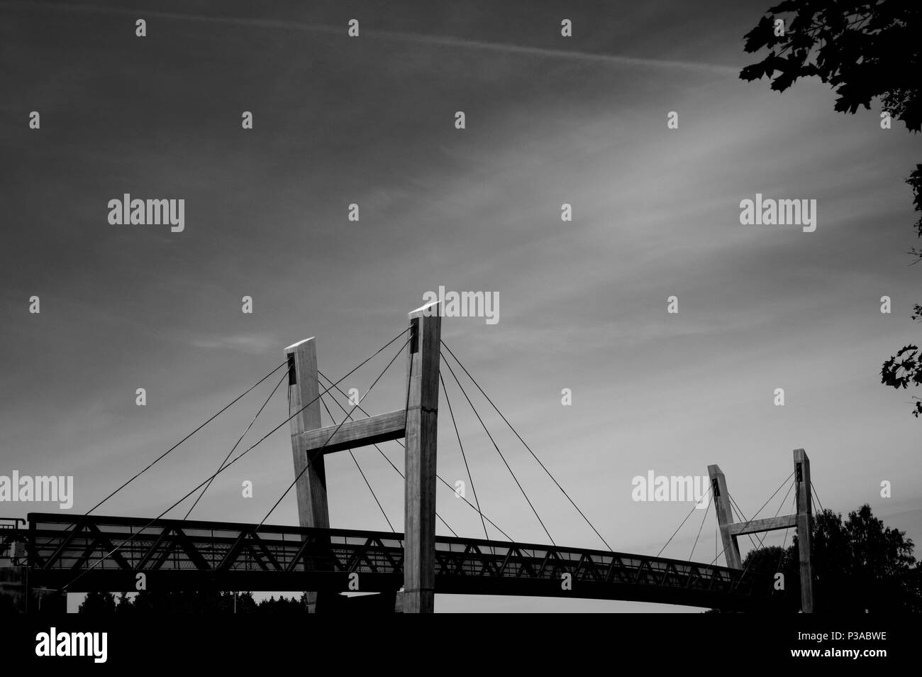 Bridge structure image Stock Photo - Alamy