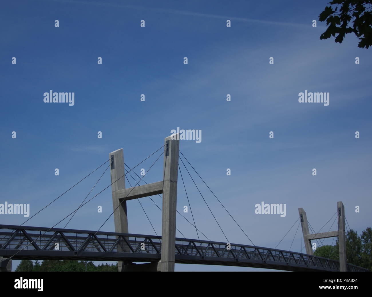 Bridge structure image Stock Photo - Alamy
