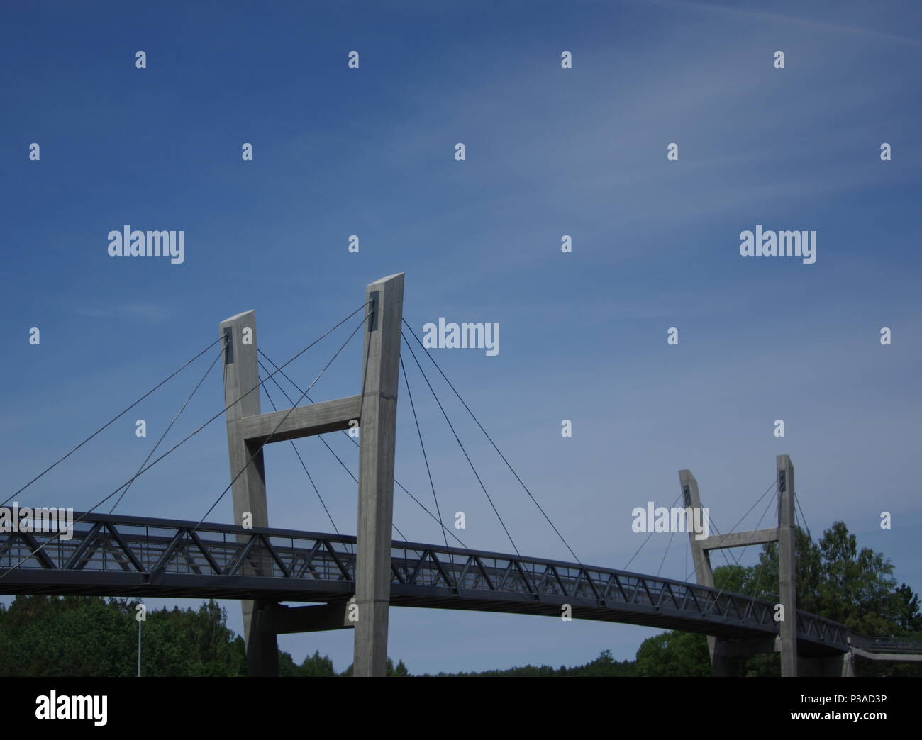 Bridge structure image Stock Photo - Alamy