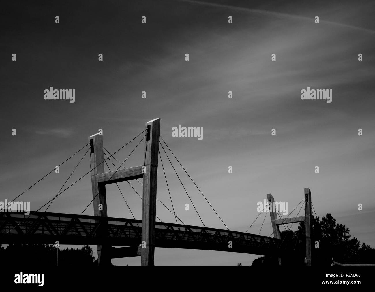 Bridge structure image Stock Photo - Alamy