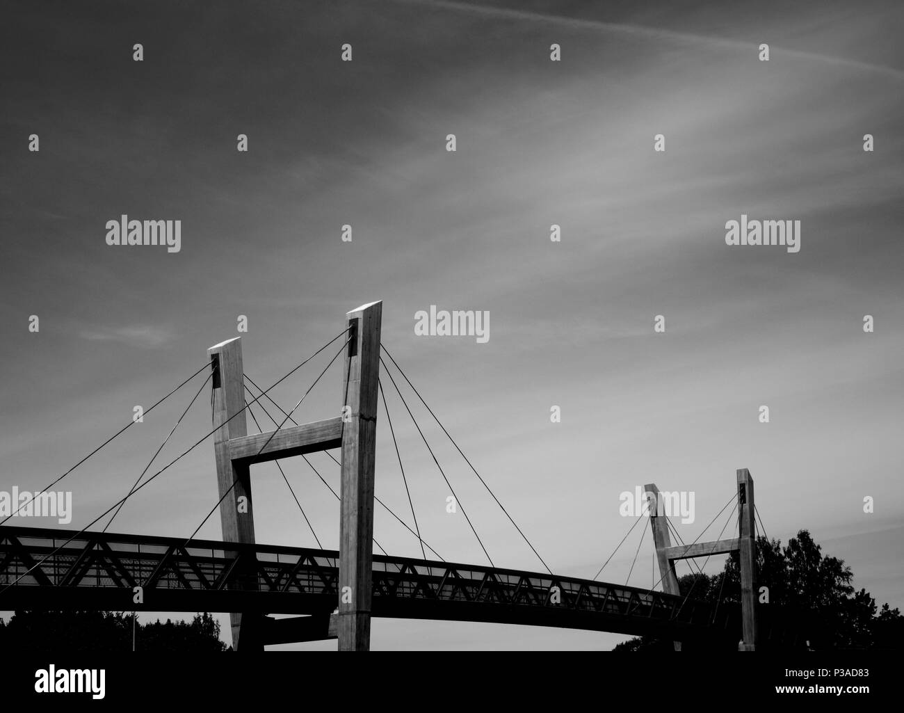 Bridge structure image Stock Photo - Alamy