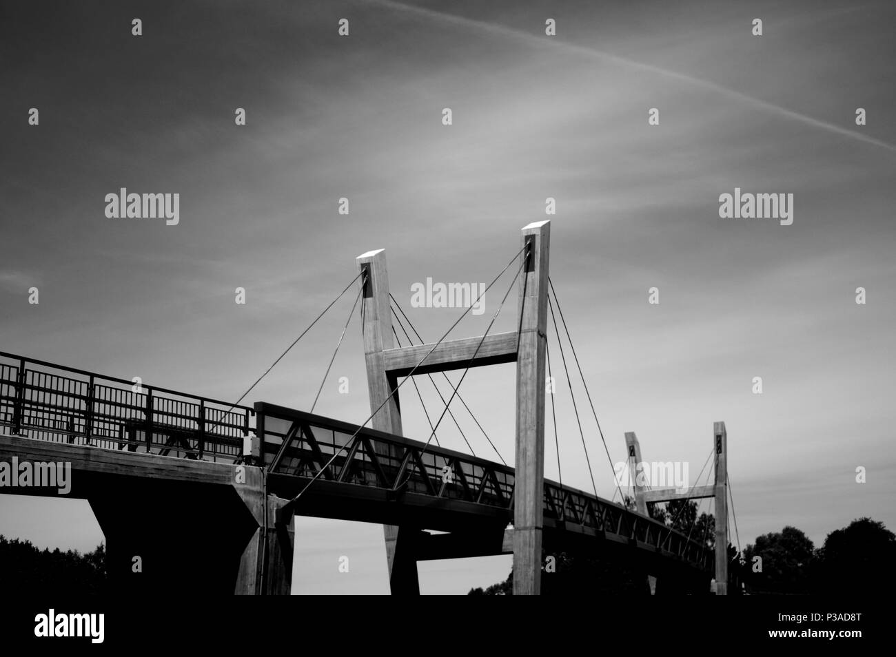 Bridge structure image Stock Photo - Alamy