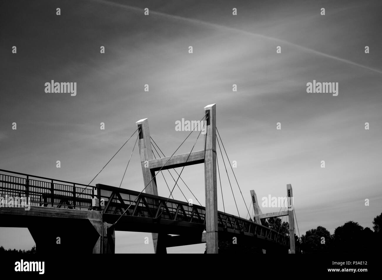 Bridge geometry structure concrete contemporary hi-res stock ...