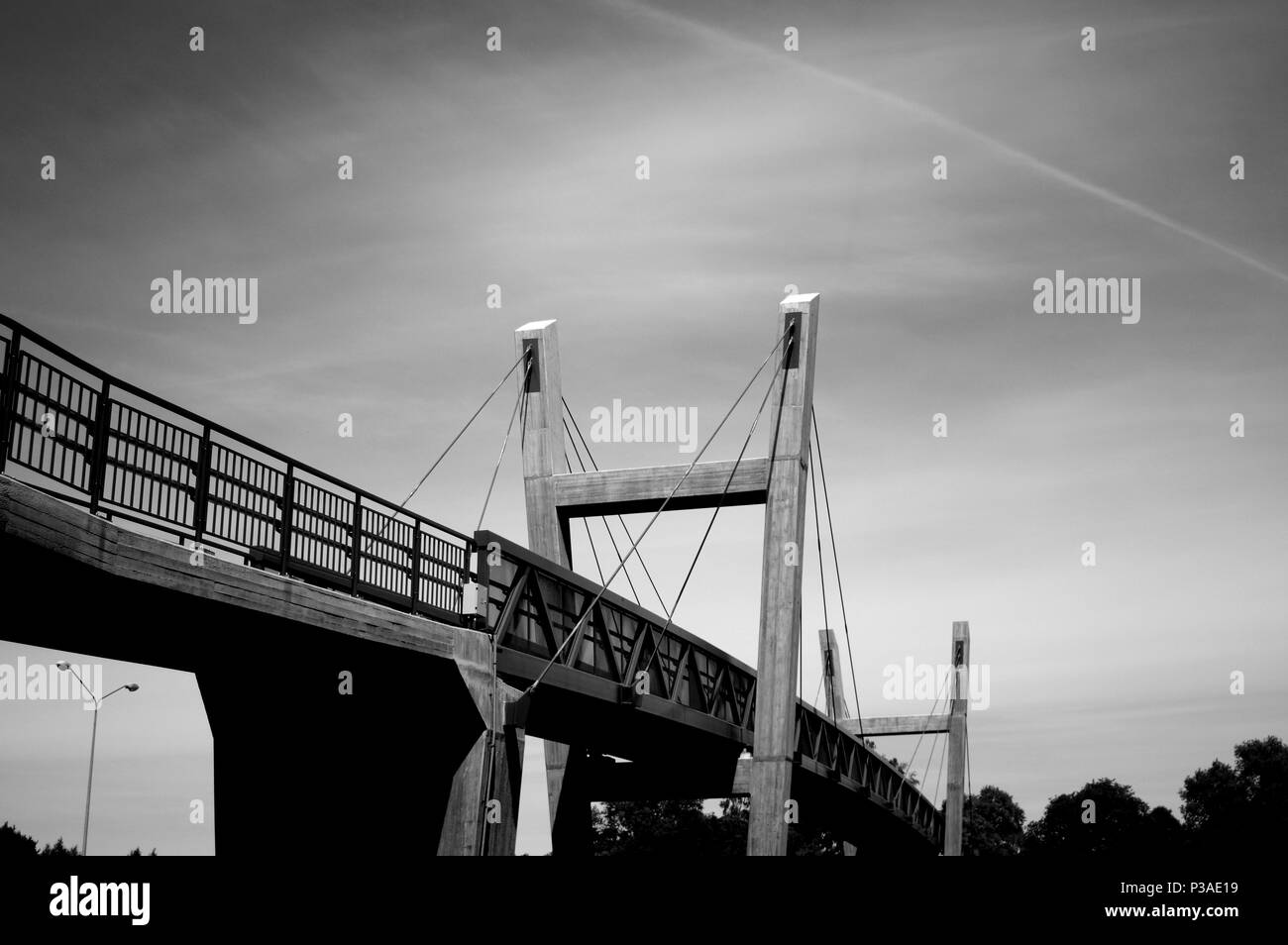 Bridge structure image Stock Photo - Alamy