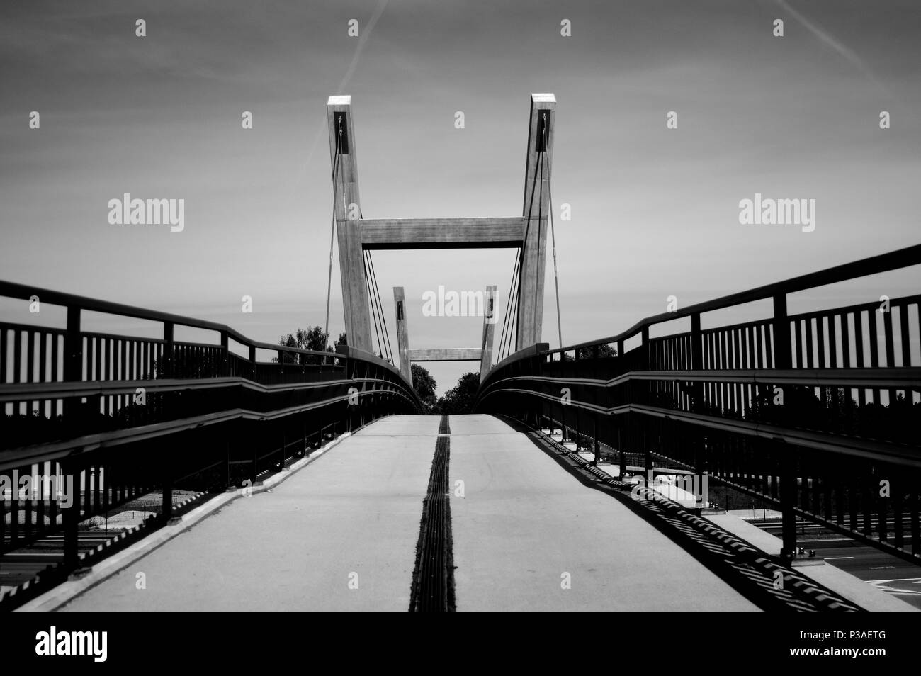 Bridge structure image Stock Photo - Alamy