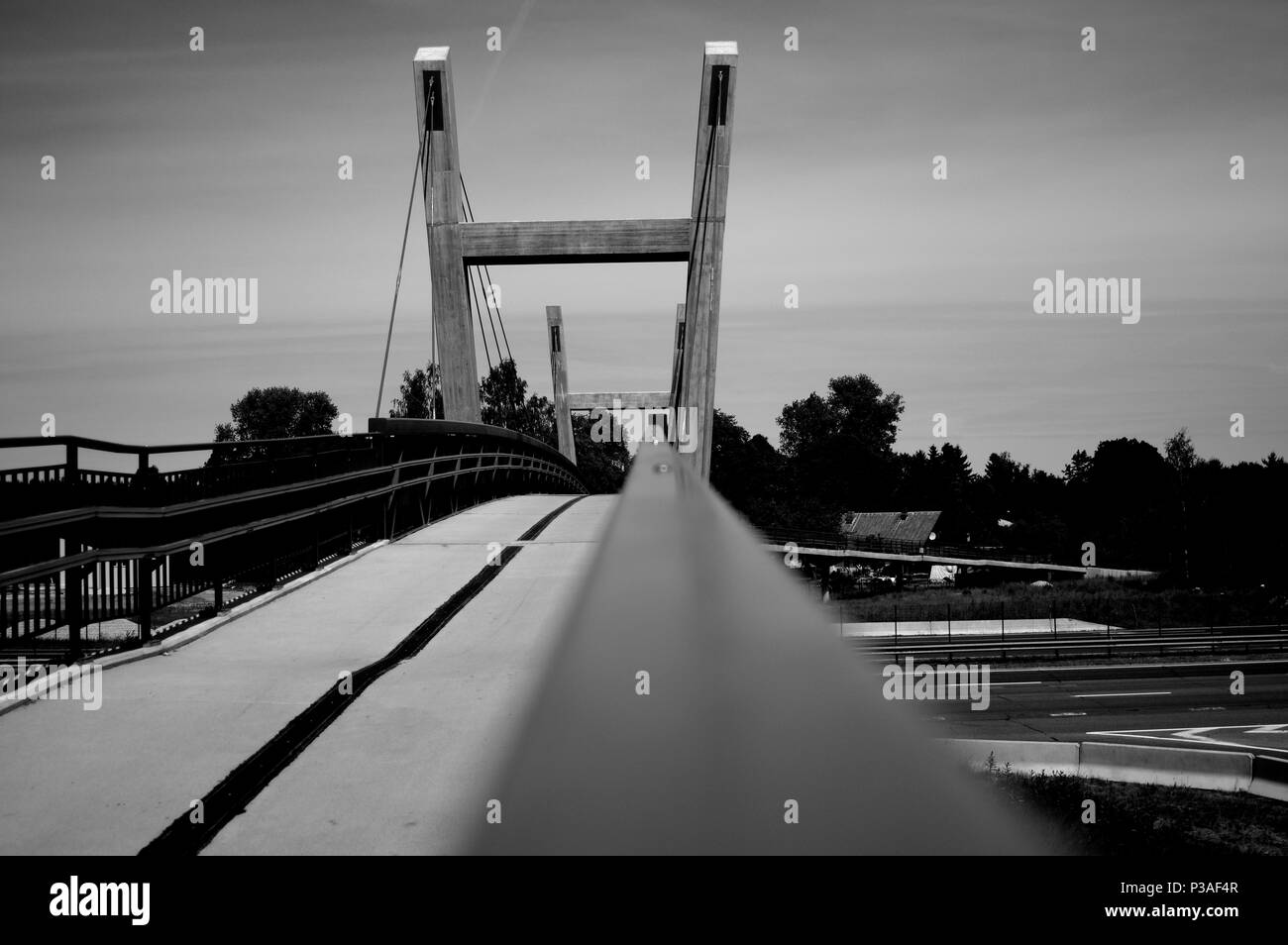 Bridge structure image Stock Photo - Alamy