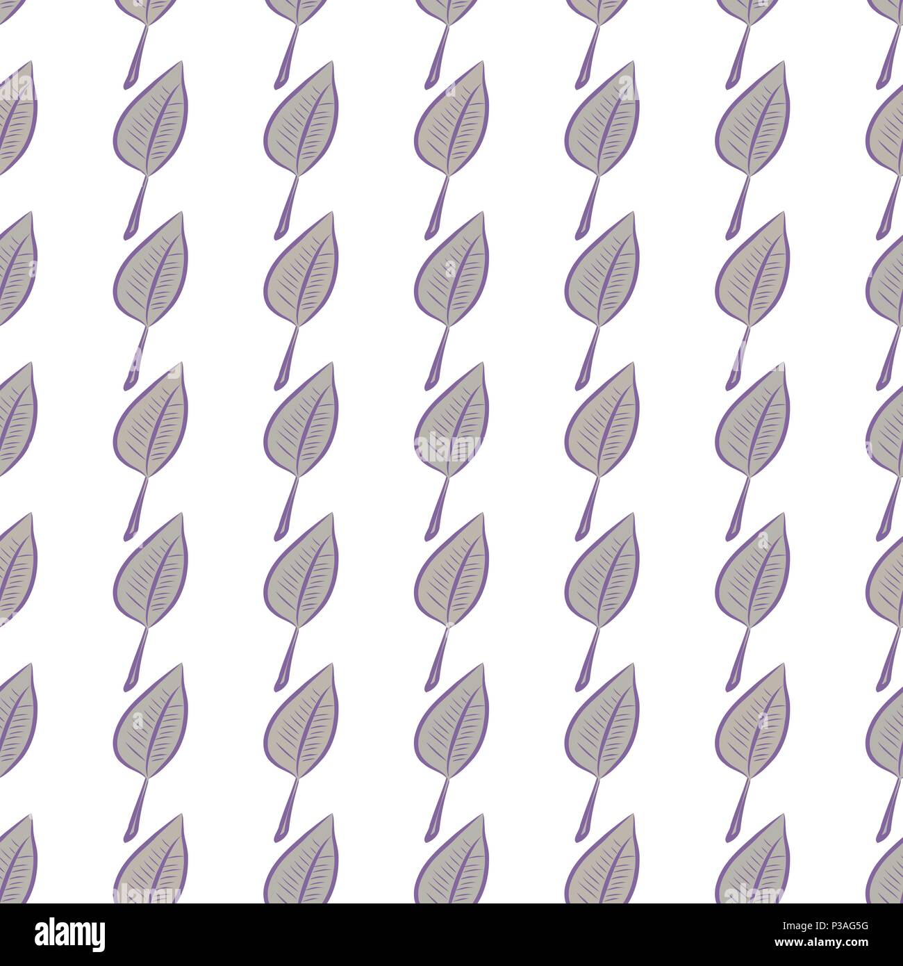 Seamless abstract illustrations of leaves, conceptual. Good for design ...