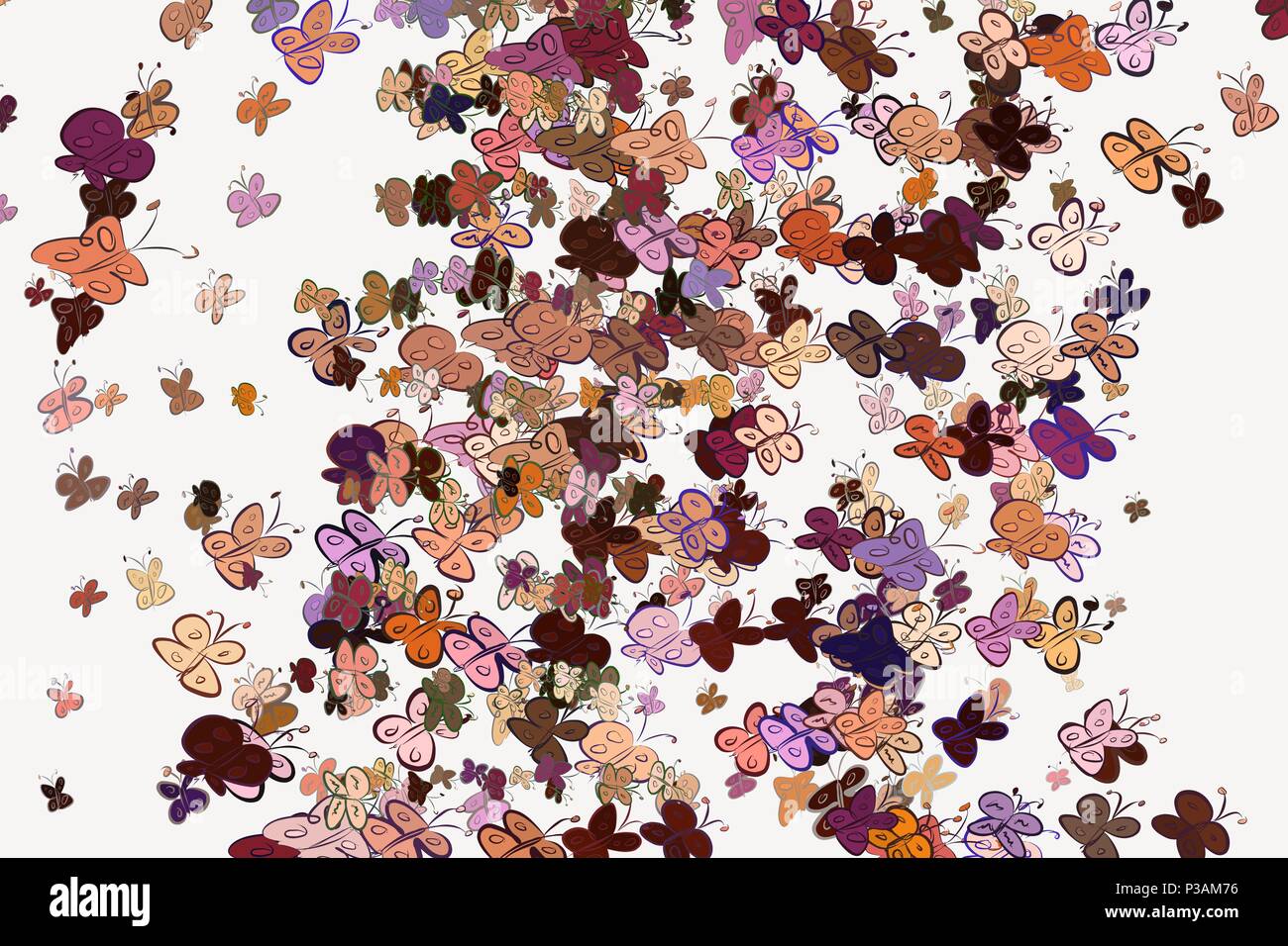 Illustrations of butterfly. Good for web page, wallpaper, graphic ...