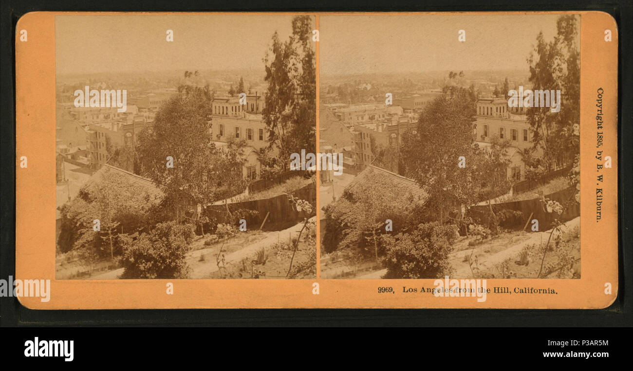 . Los Angeles from the Hill, California. Alternate Title: no.9969 ...