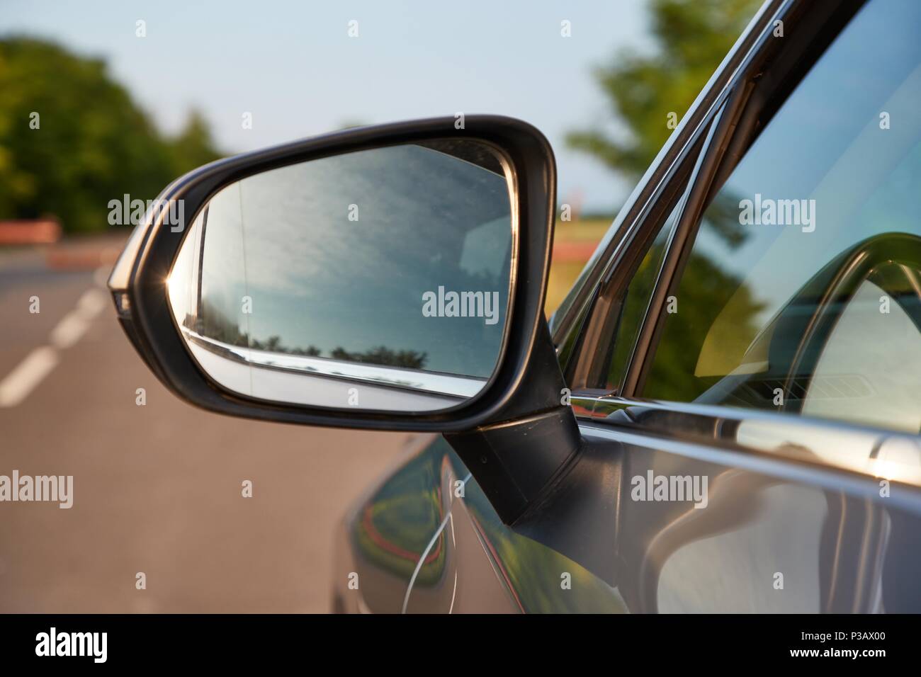 Car side view driving hi-res stock photography and images - Alamy