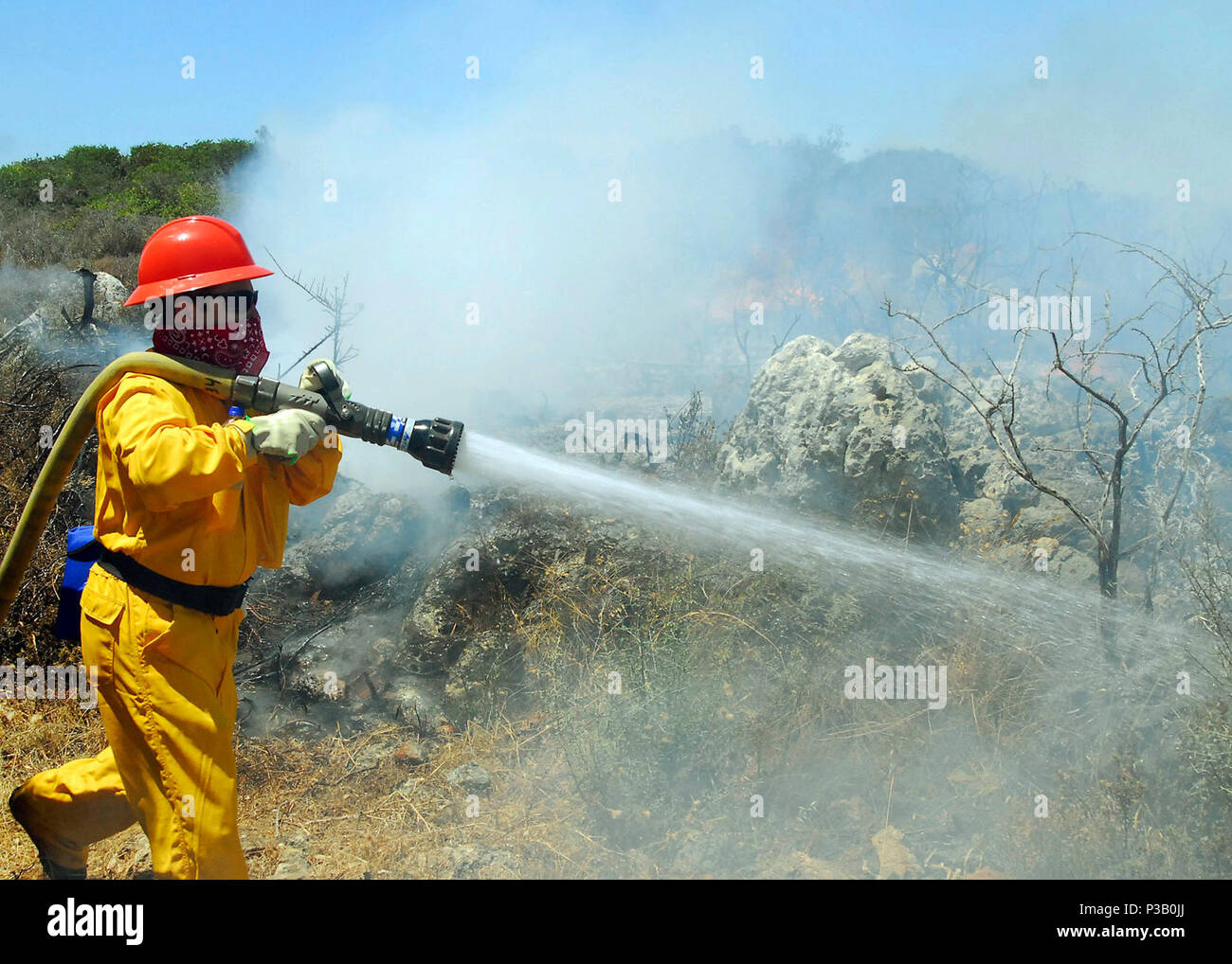 Crete, Greece (July 23, 2008) Georgios Sgouromalis, a Navy civilian ...