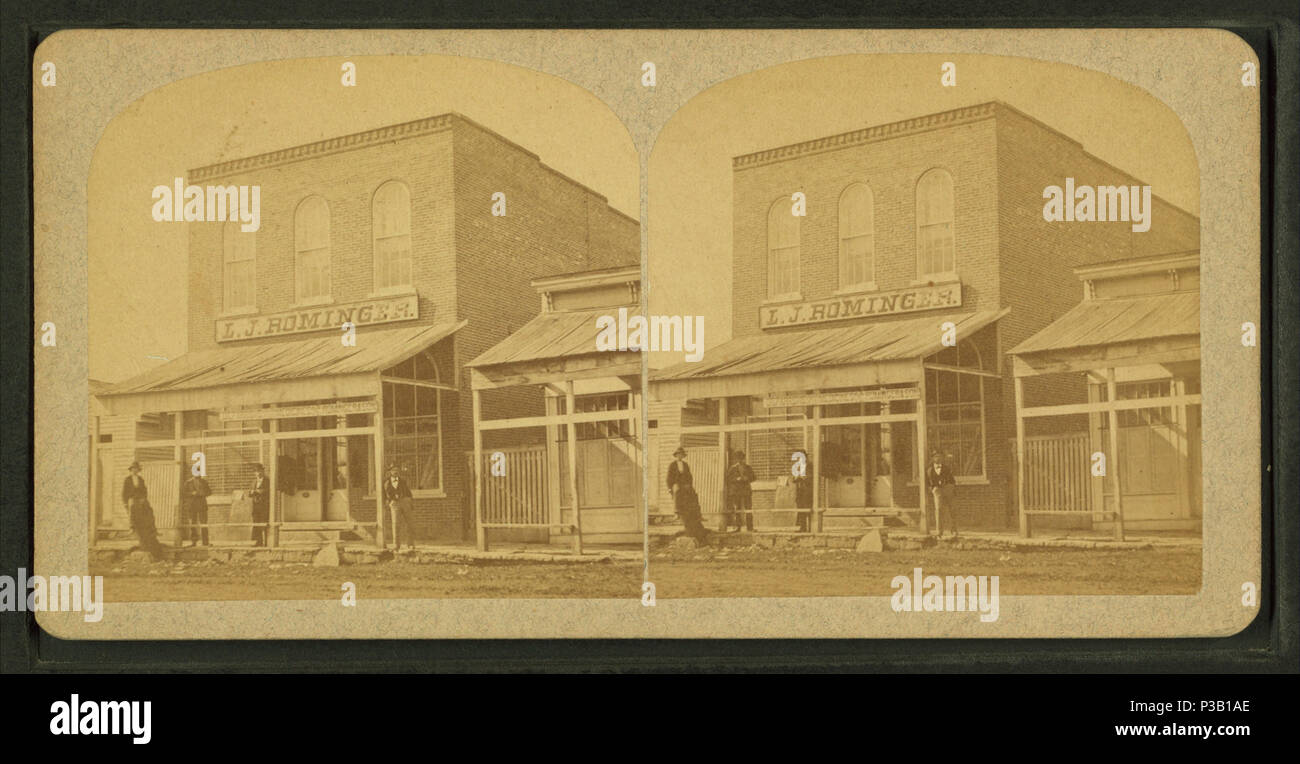 1800s dry goods dry goods store hi-res stock photography and images - Alamy