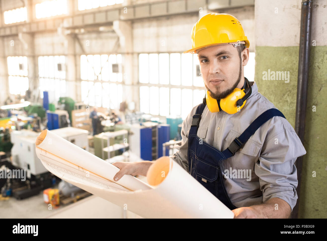 Manufacturing blueprint hi-res stock photography and images - Alamy