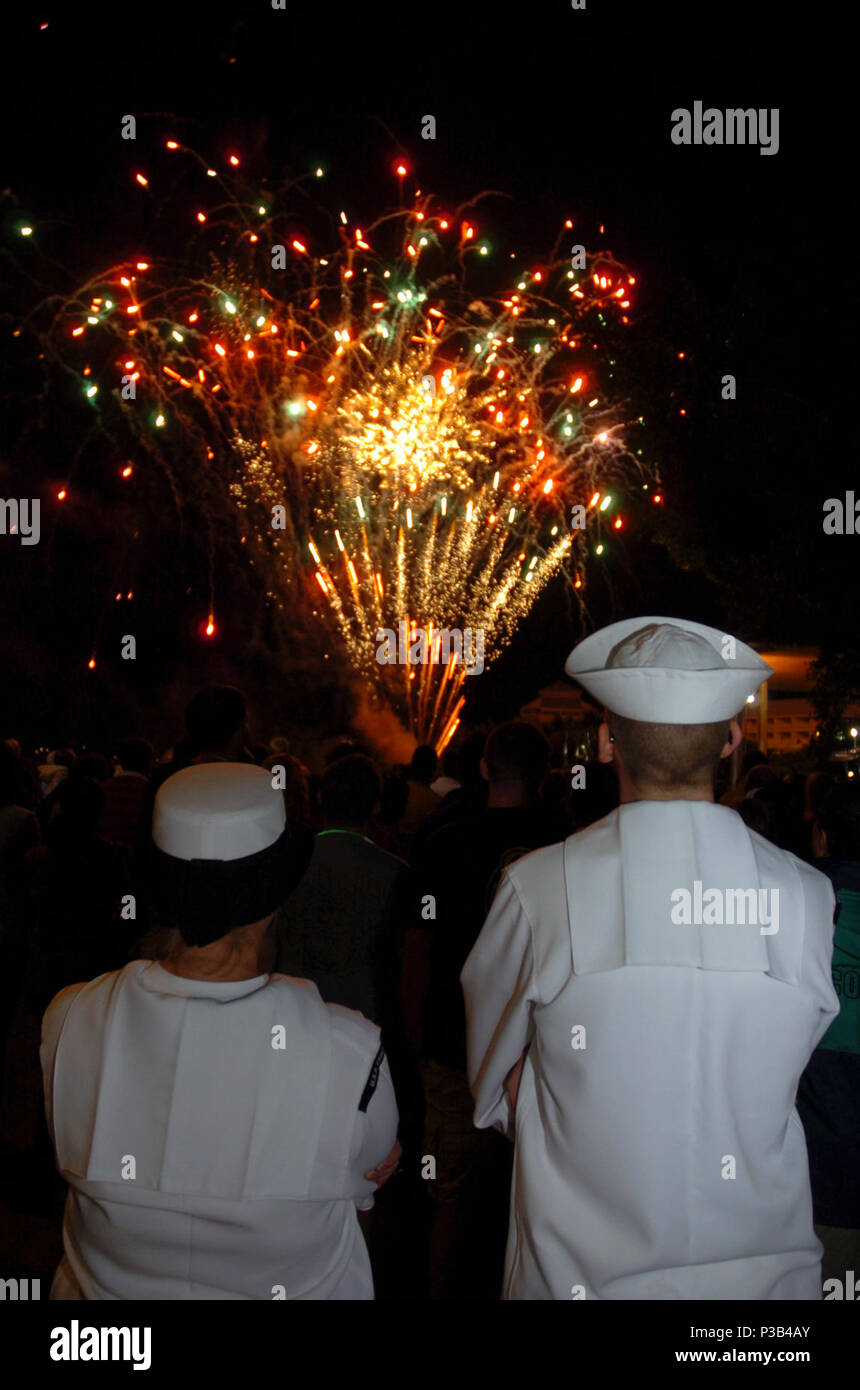 U.S. Navy Damage Control Fireman Apprentice Katie Krueger and Hull ...