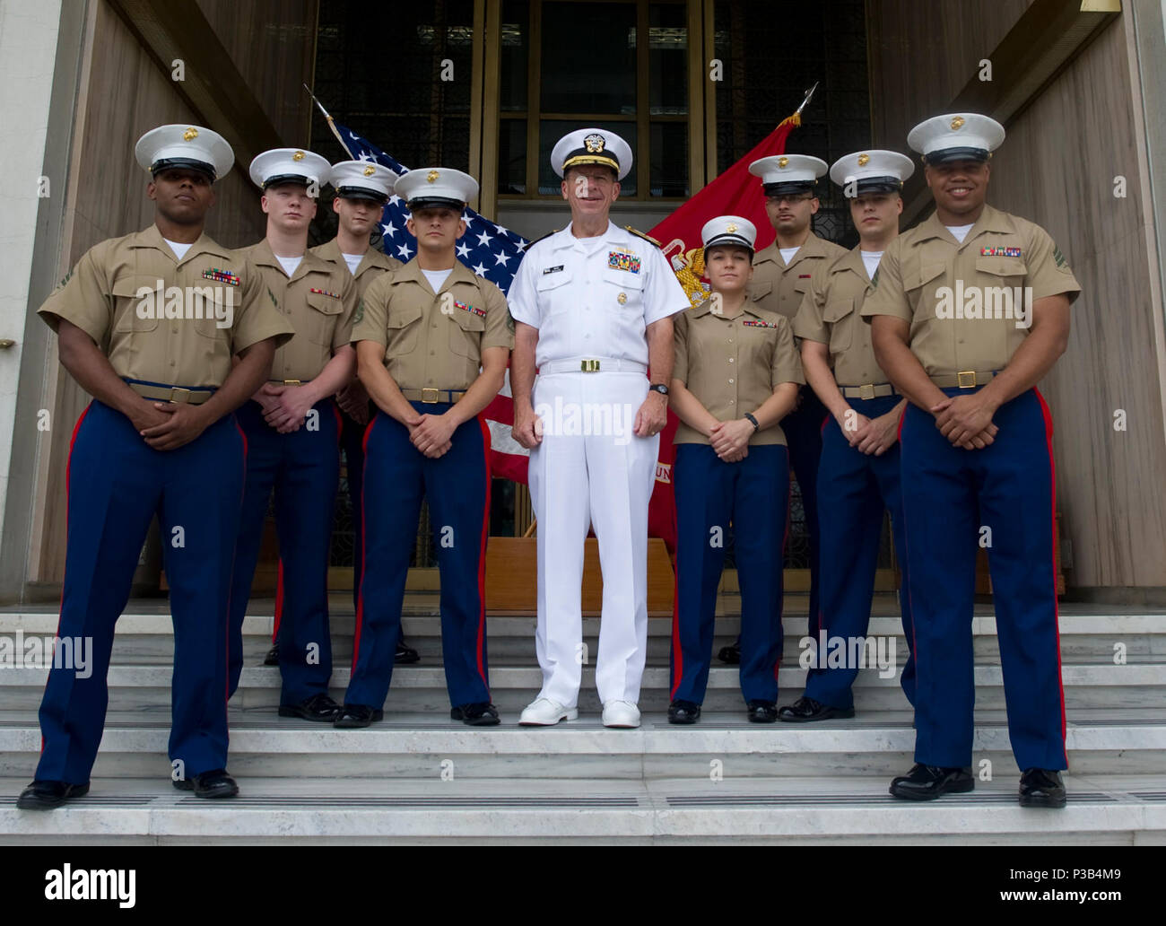 Adm. Mike Mullen, chairman of the Joint Chiefs of Staff visits New ...
