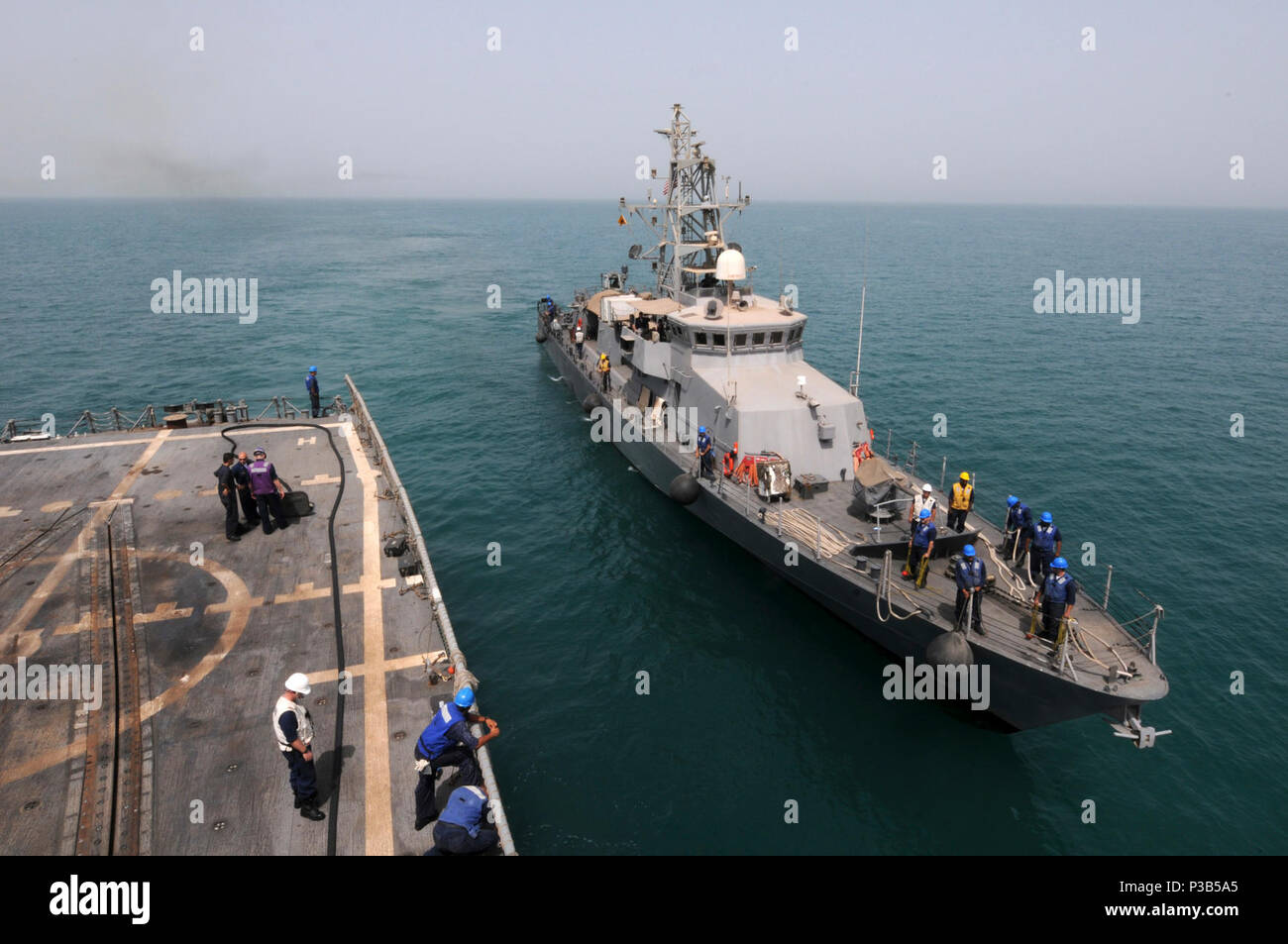 GULF (Aug. 17, 2009) The Cyclone-class coastal patrol ship USS Typhoon ...