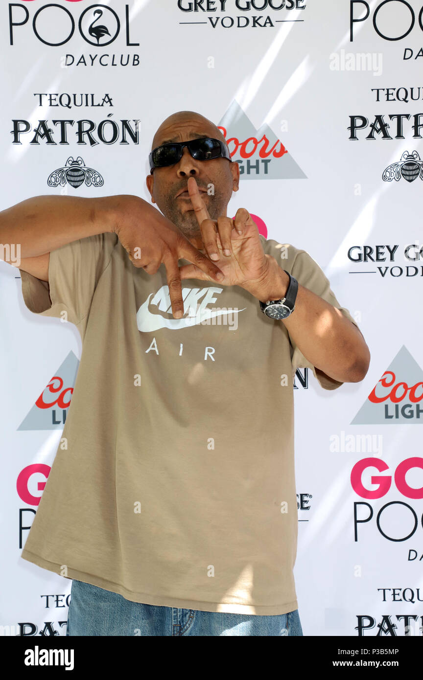 Tone Loc perform at Go Pool Dayclub Featuring: Tone Loc Where: Las ...