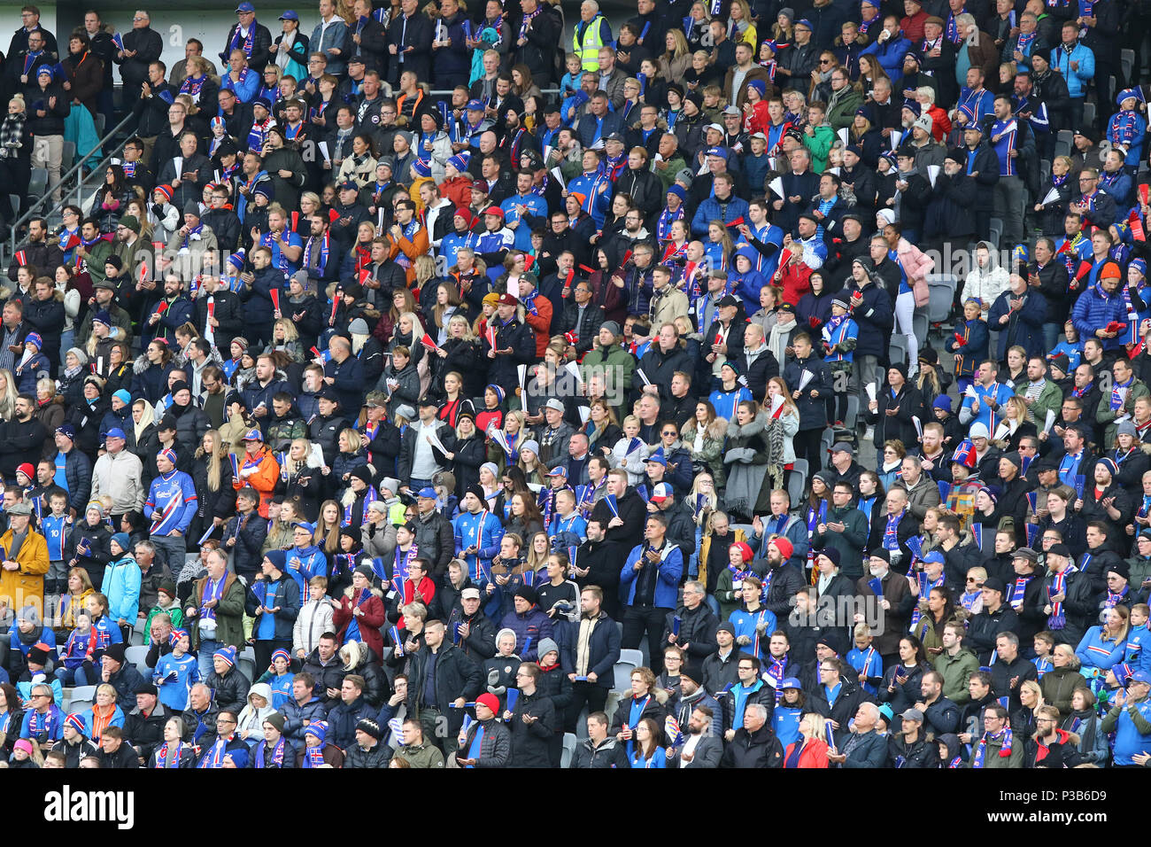 REYKJAVIK, ICELAND - SEPTEMBER 5, 2017: Iceland National Team ...