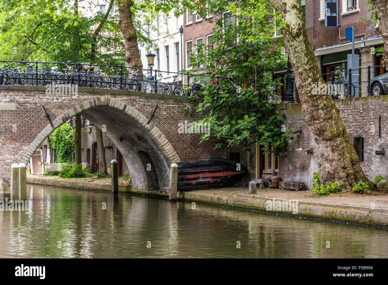 Utrecht landscape canal hi-res stock photography and images - Alamy