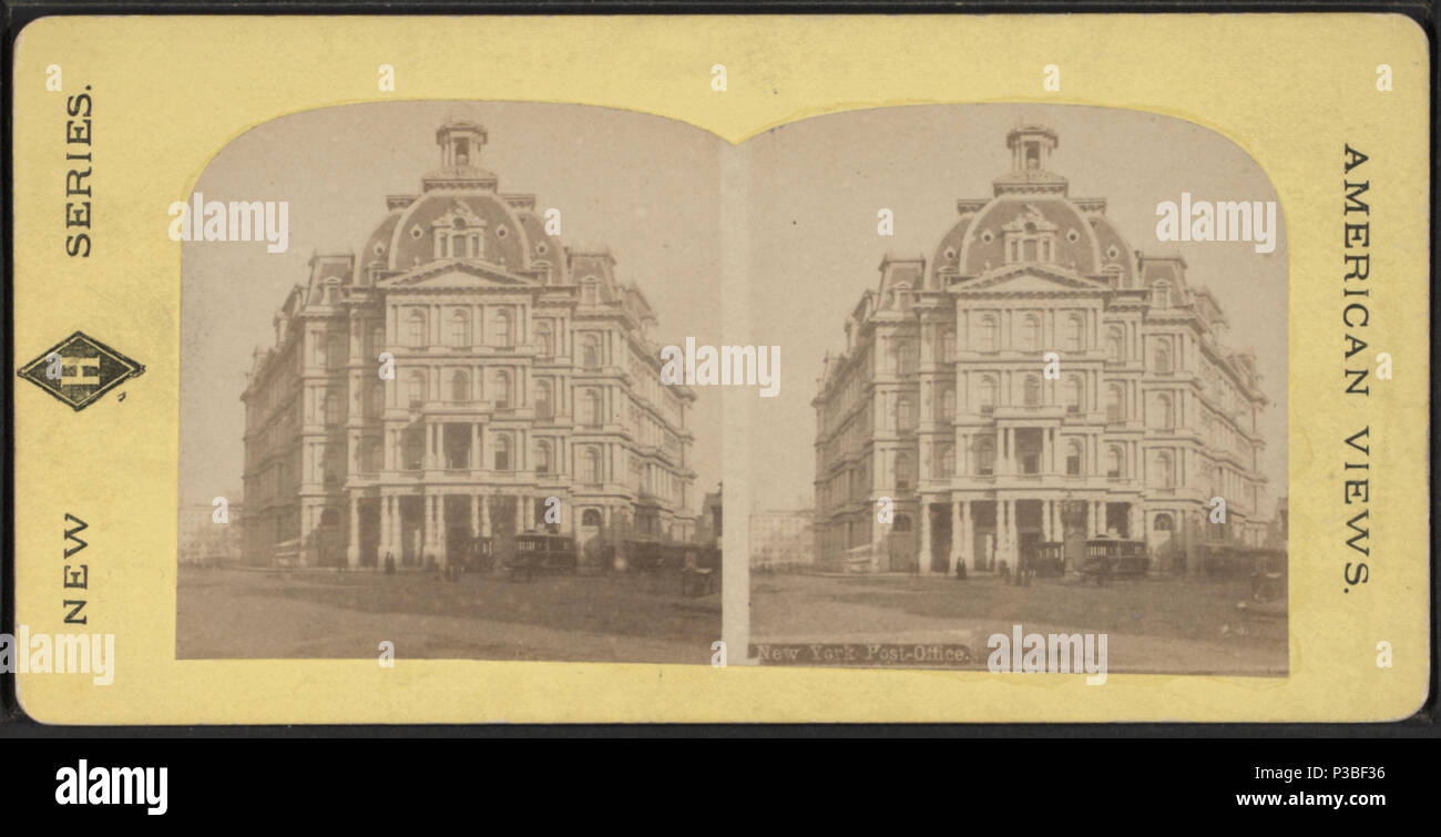. New York post office. Alternate Title: American views, new H series ...