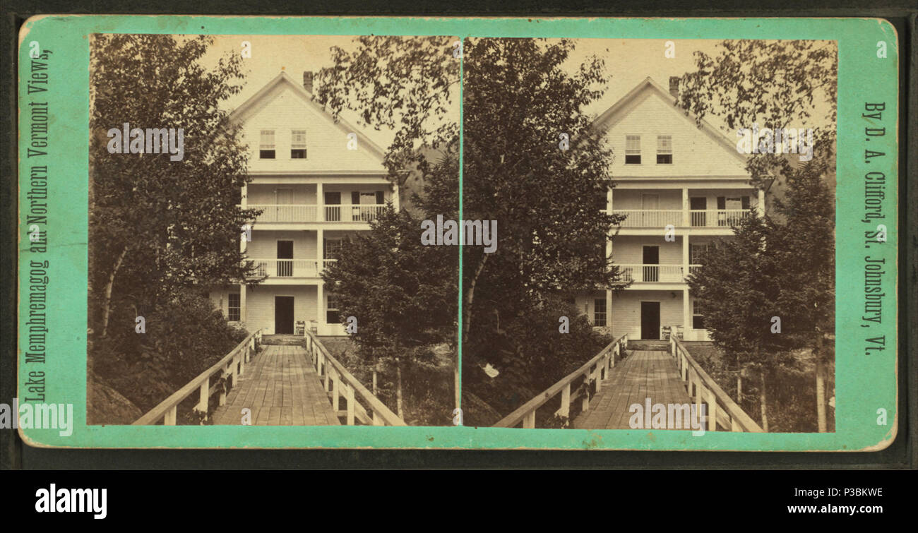 198 Mountain House, Owl's Head Landing, by Clifford, D. A., d. 1889 2 ...